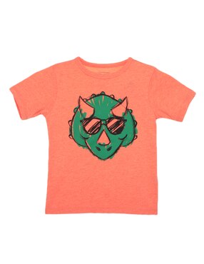 Playera The Children's Place estampado dinosaurio manga corta para niño